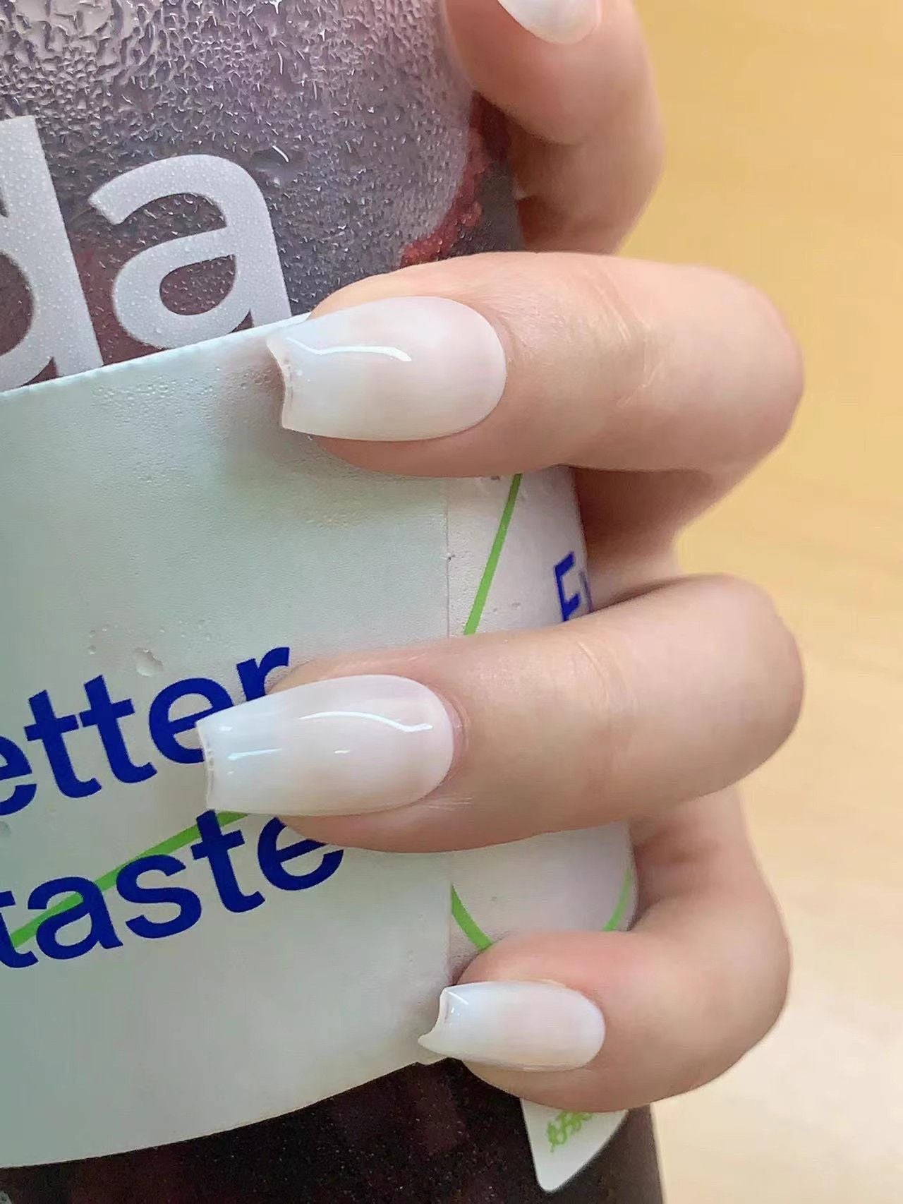 Aesthetic Milky Nude Jelly Gel Acrylic Nail – sunifty