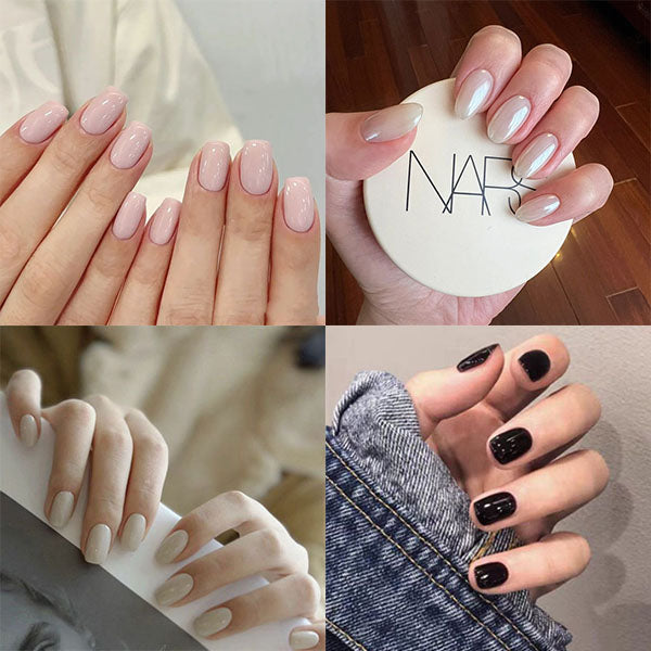 Nail Bundle Of Curved Square Round And Almond Acrylic – sunifty