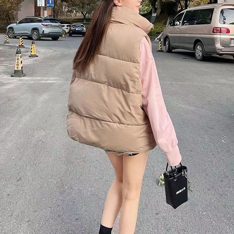 Oversized Drawstring Quilted Padded Gilet Womens Body Warmer – sunifty