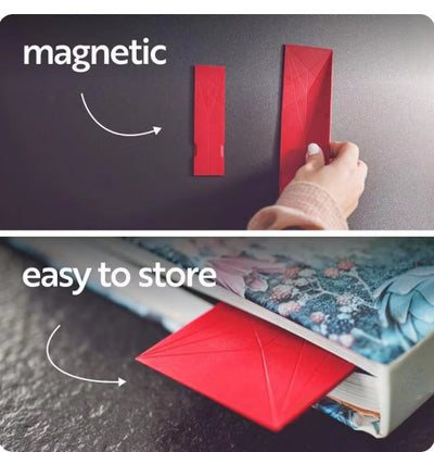 Polygons Measuring Spoon Set - Flat 3-in-1 Multifunctional Magnetic ...