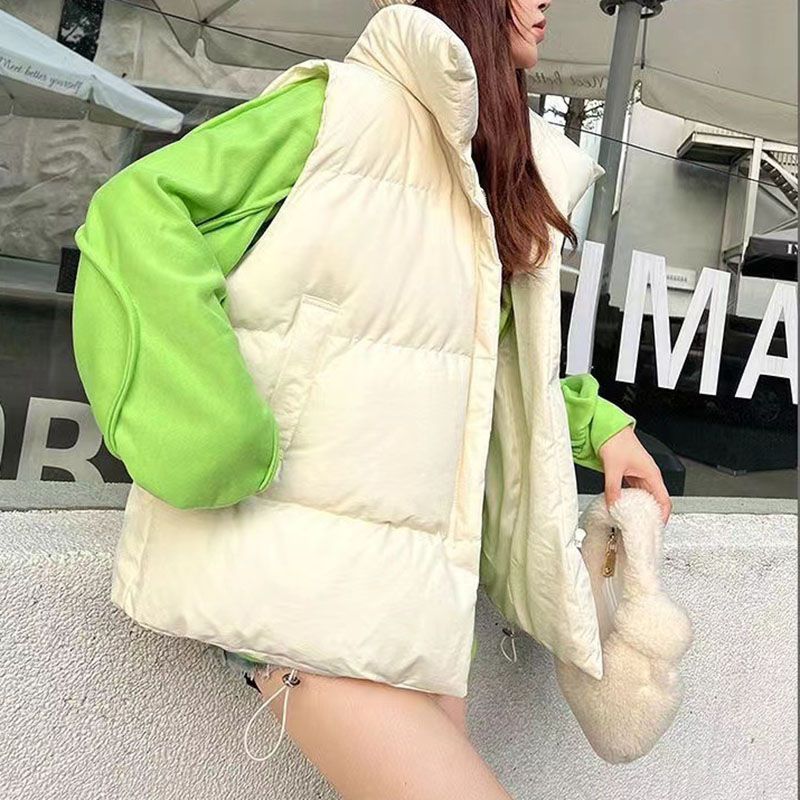 Oversized Drawstring Quilted Padded Gilet Womens Body Warmer – sunifty