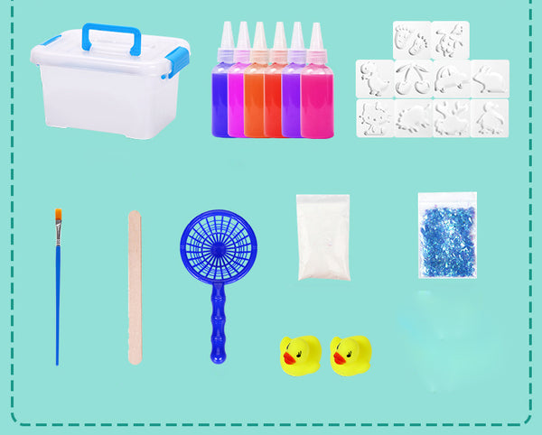 Magic DIY Squishy Water Animal Maker 3D Lumious Elf Toy Kit