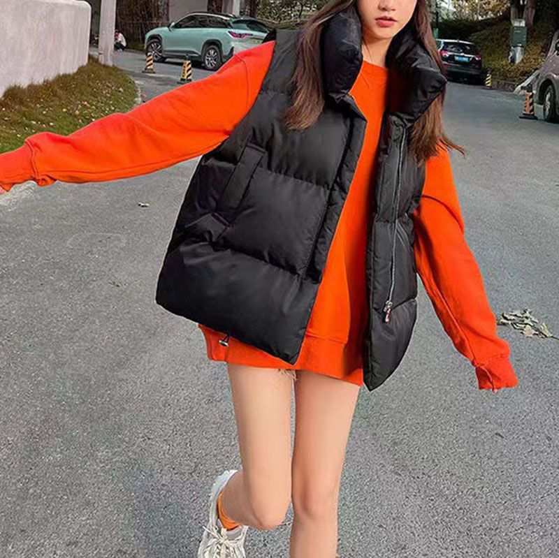 Oversized Drawstring Quilted Padded Gilet Womens Body Warmer – sunifty