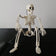 Halloween Posable Skeleton Prop 5ft Funny Giant Skeleton Yard Skull ...