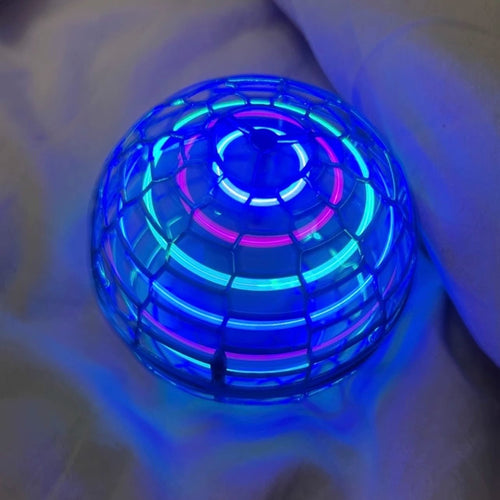 Lighting Flying Spinner Ball Hover Toys 360°Rotating Hand Controlled ...