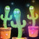 Funny Electric Speaking Cactus Dancing Toys Record Repeat Soft Talking
