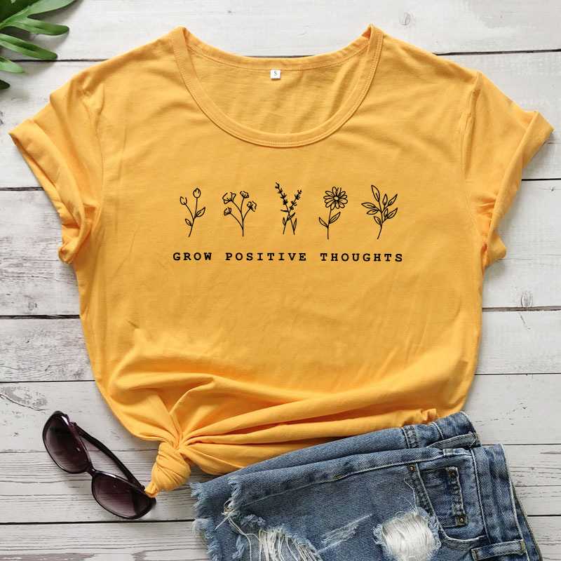 Cute Graphic Words Printed Tee Shirts – sunifty